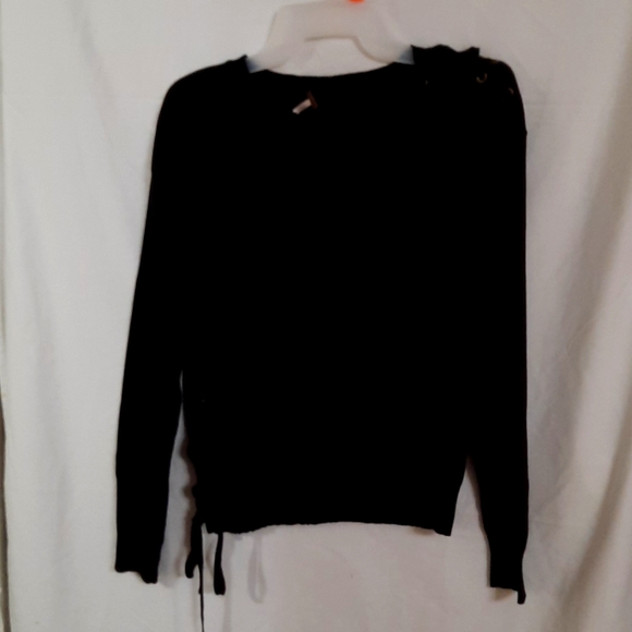 Poof! | Shirts & Tops | Poof Black Top Size M | Poshmark